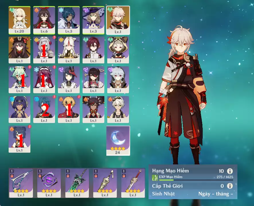 Chi tiết acc Normal #171496