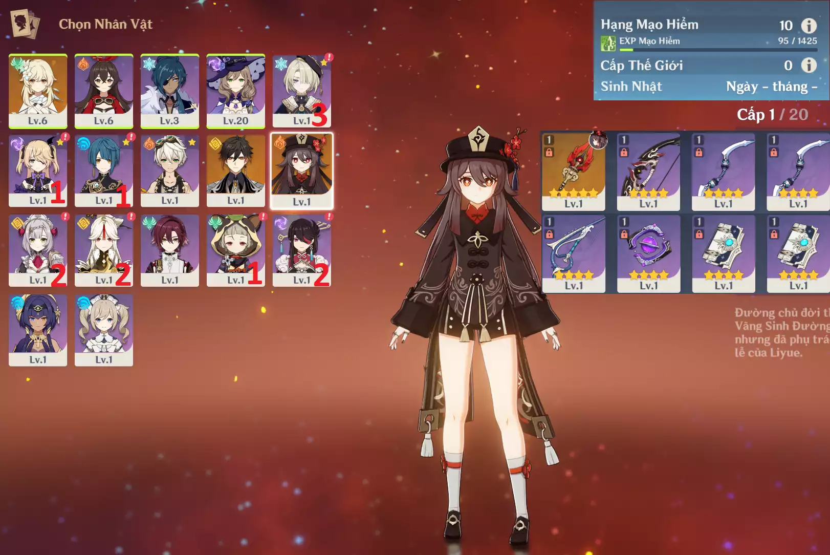 Chi tiết acc Normal #212108