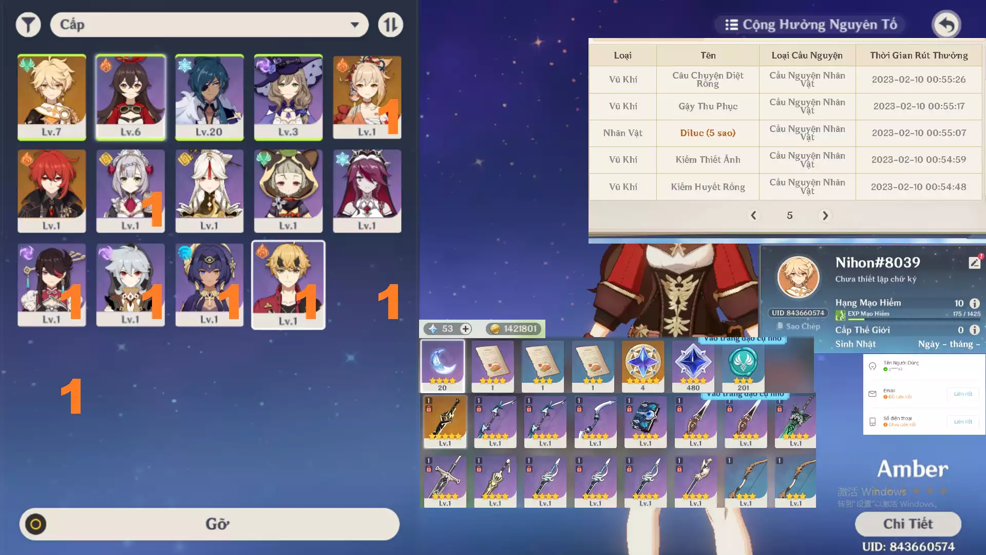 Chi tiết acc Normal #196313