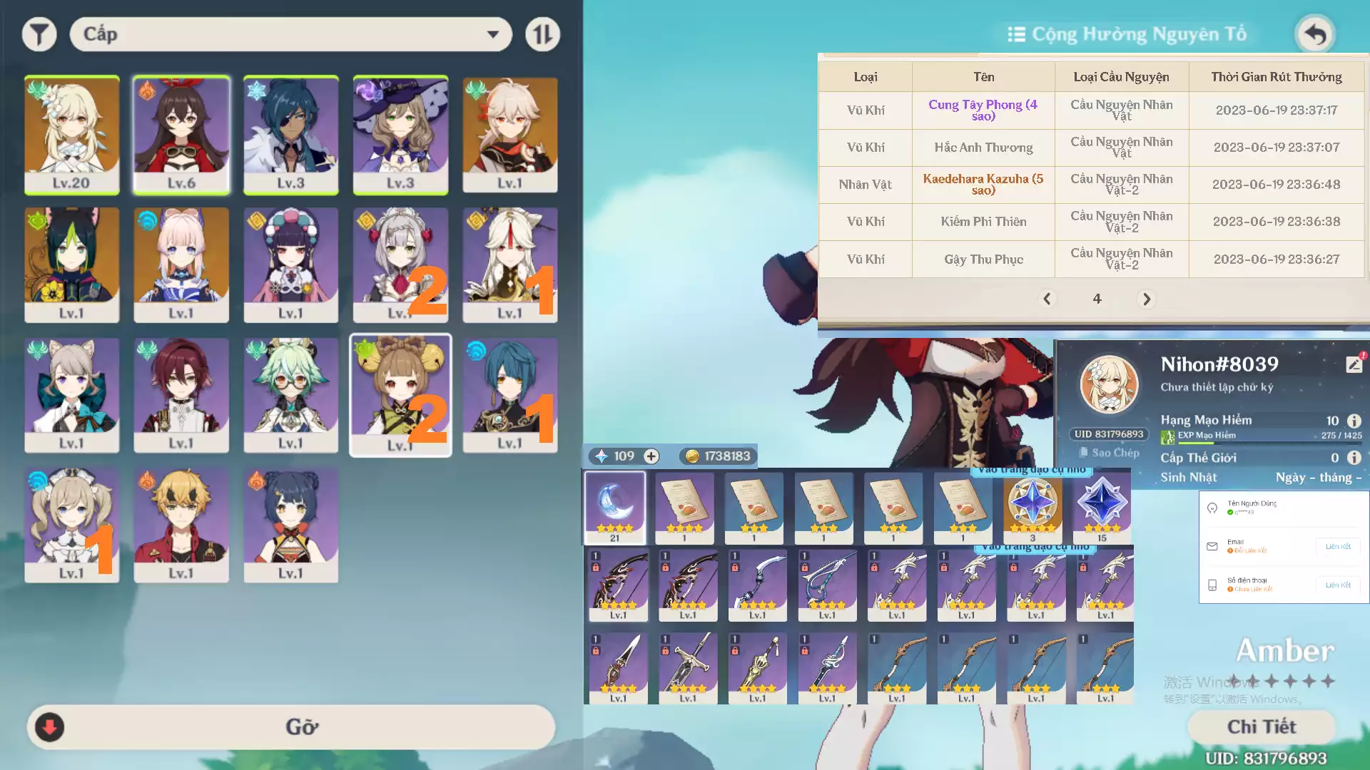 Chi tiết acc Normal #206973