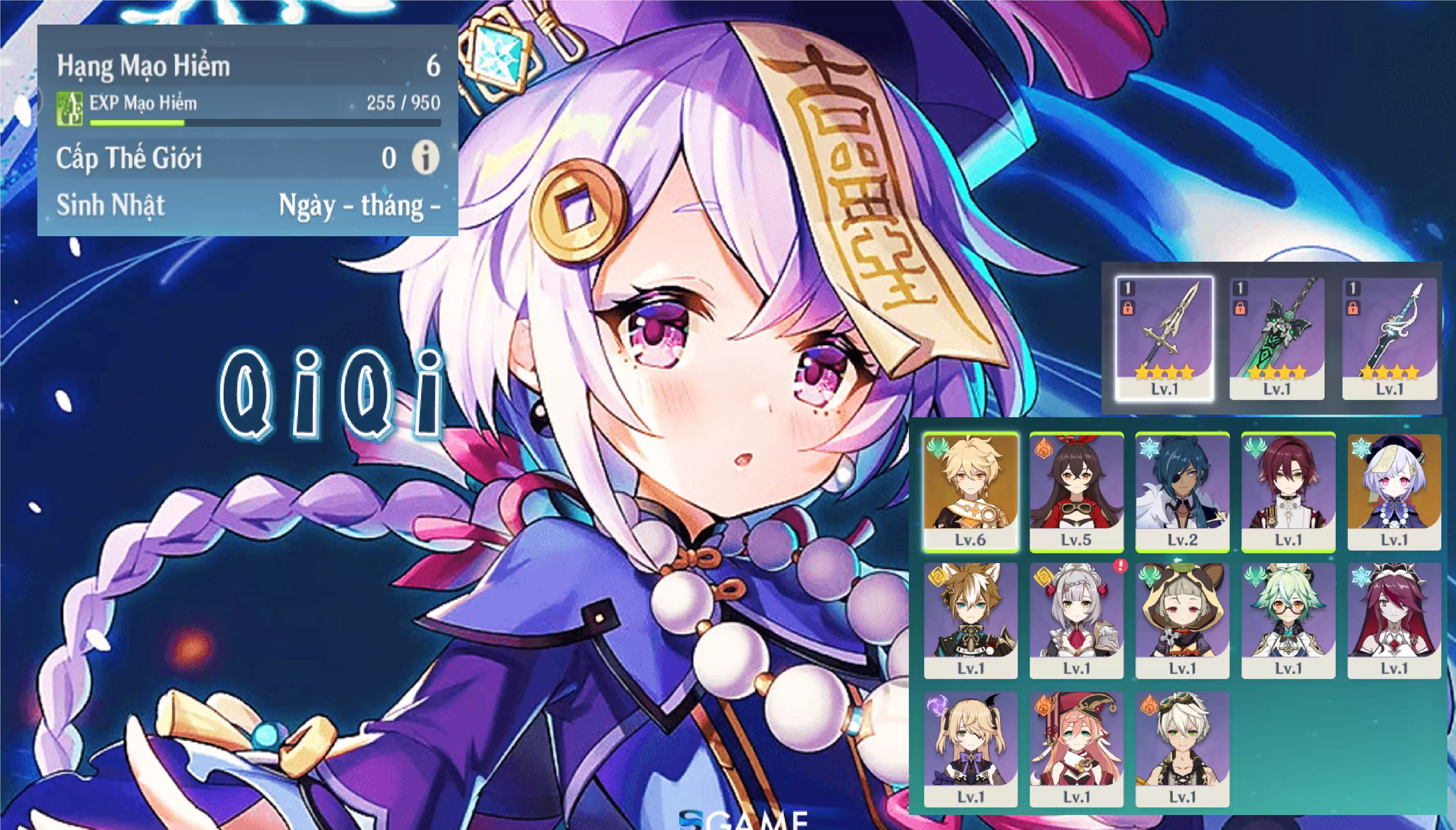 Chi tiết acc Normal #123789