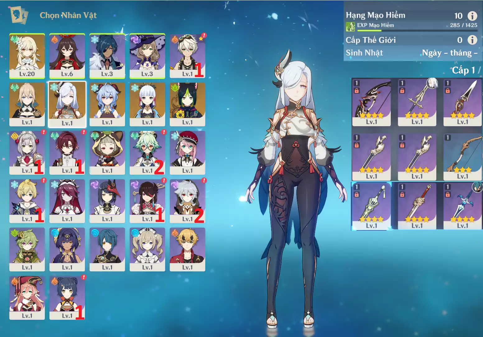 Chi tiết acc Normal #251577