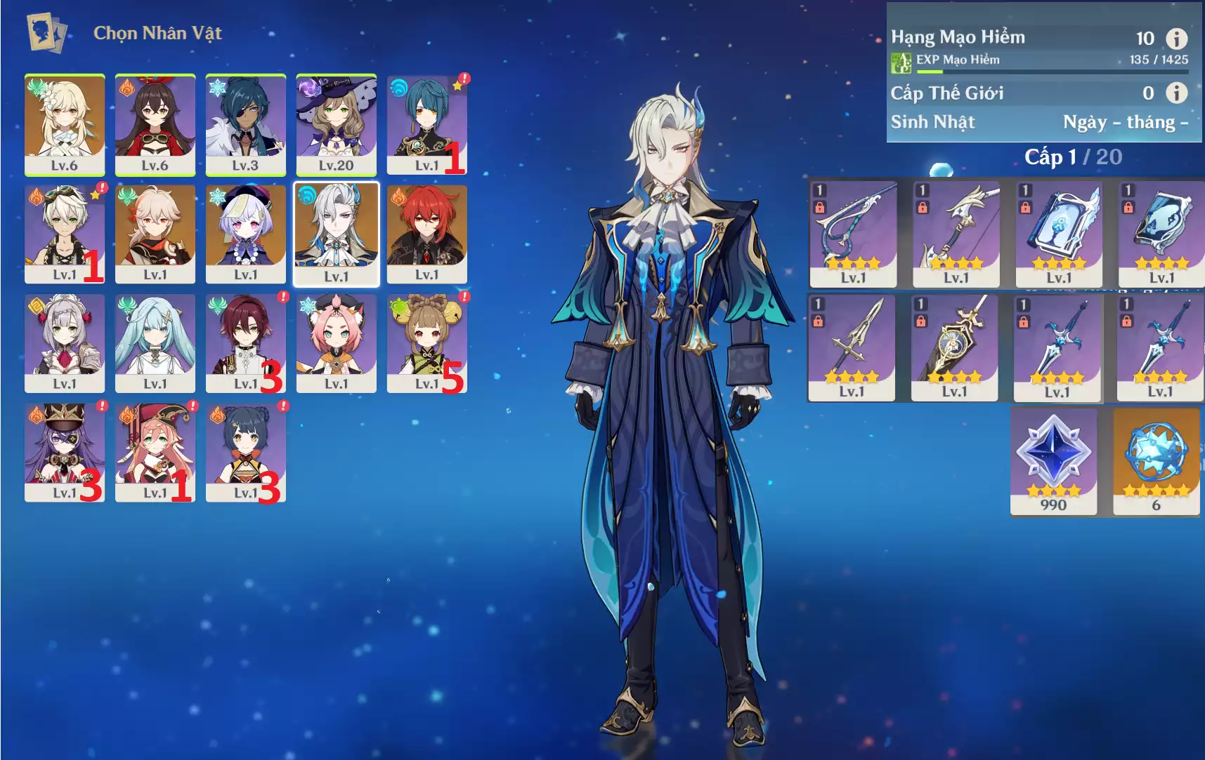 Chi tiết acc Normal #281371