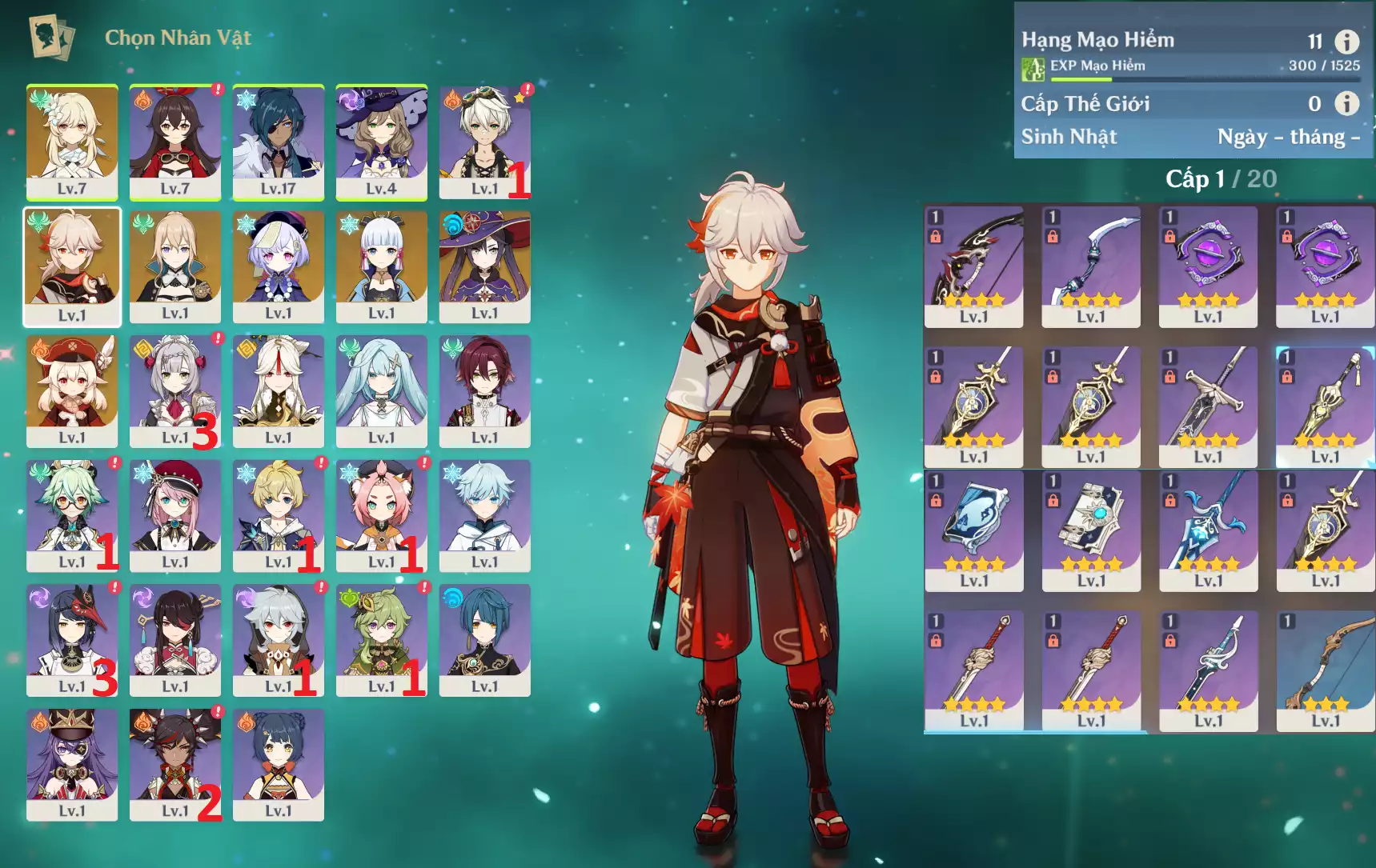 Chi tiết acc Normal #278006