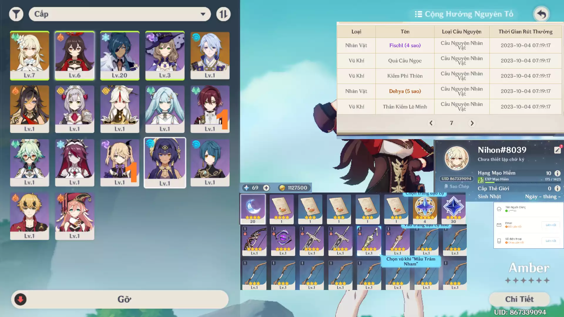 Chi tiết acc Normal #253709