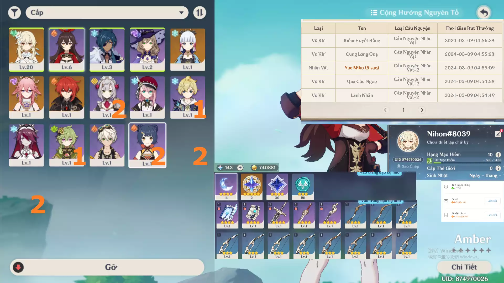 Chi tiết acc Normal #272418