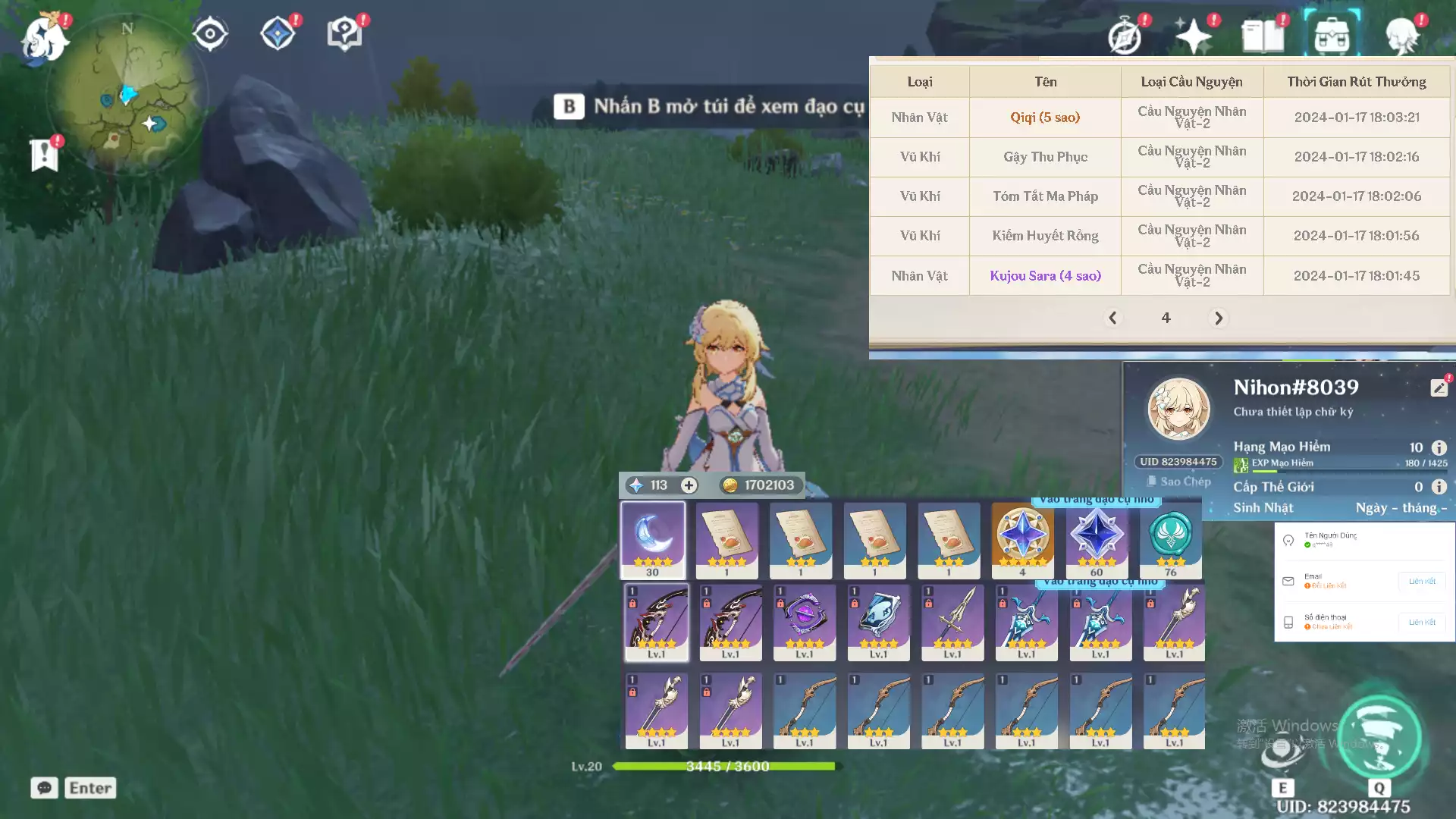 Chi tiết acc Normal #275234