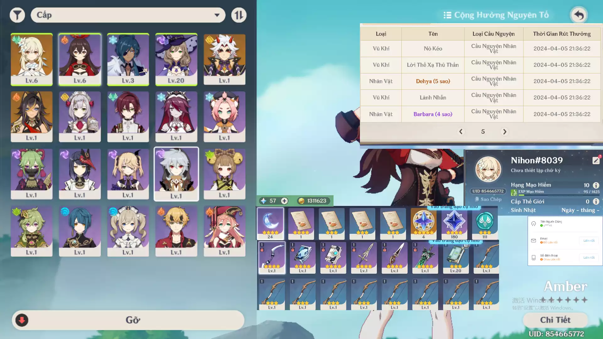 Chi tiết acc Normal #278733