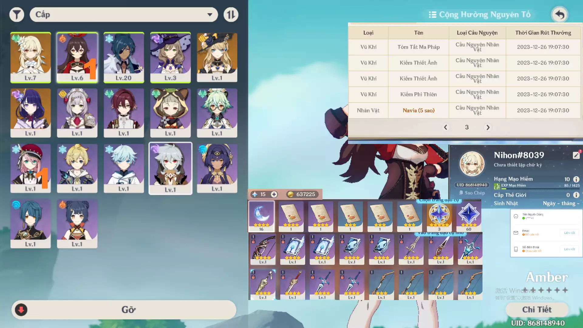 Chi tiết acc Normal #247339