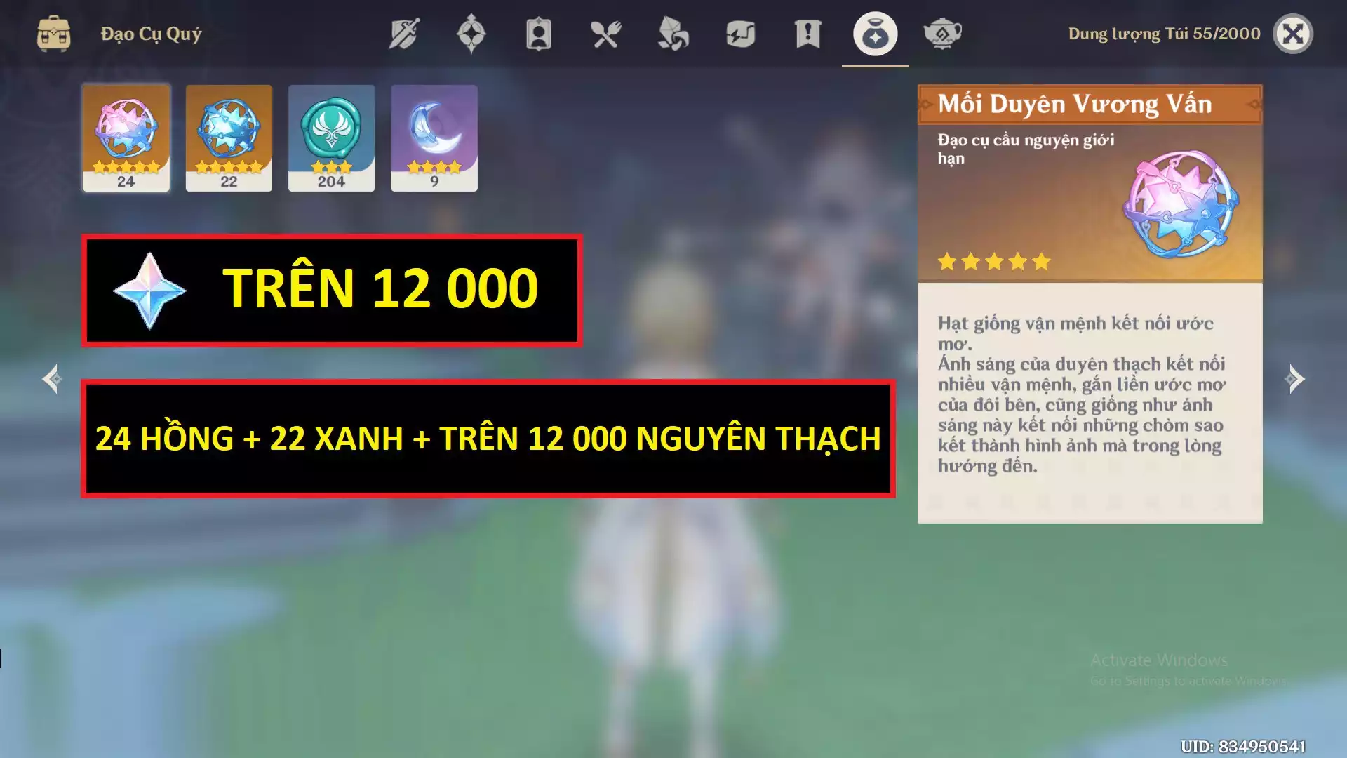 Chi tiết acc Reroll #68413