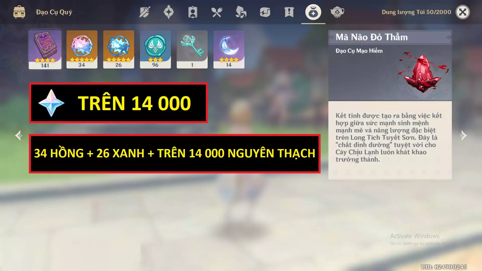 Chi tiết acc Reroll #68812