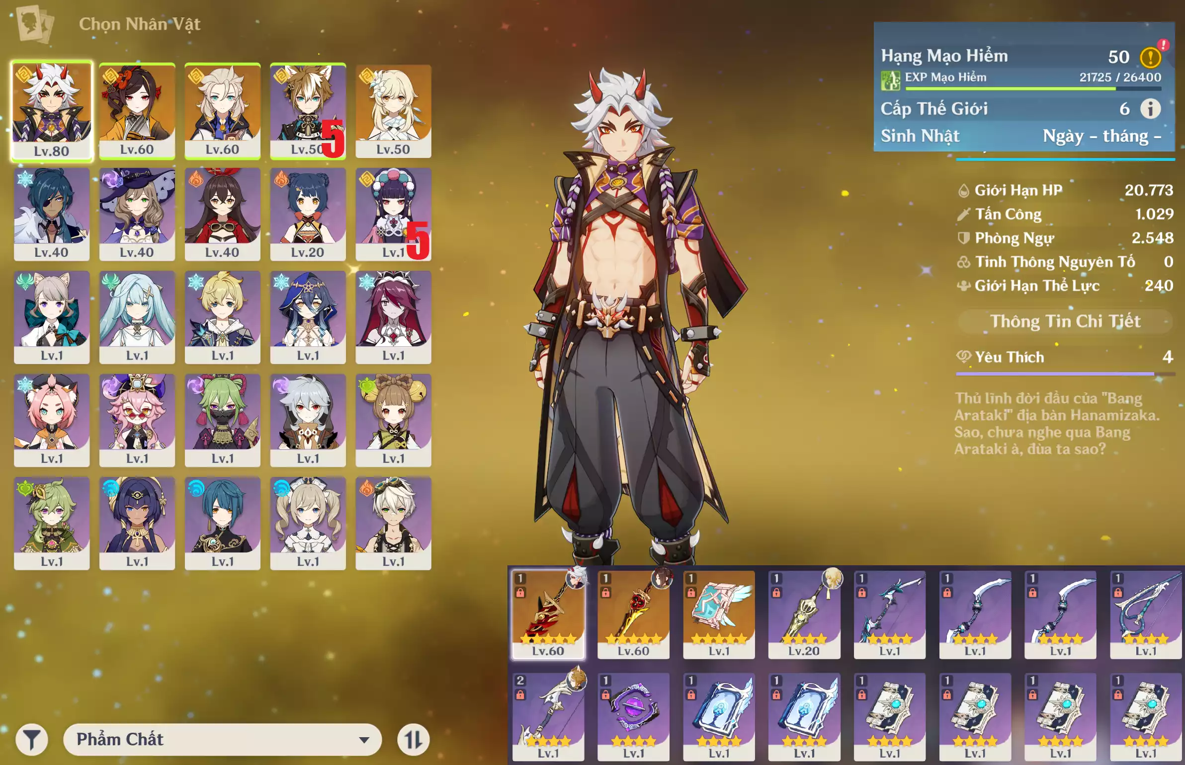 Chi tiết acc Vip #327646