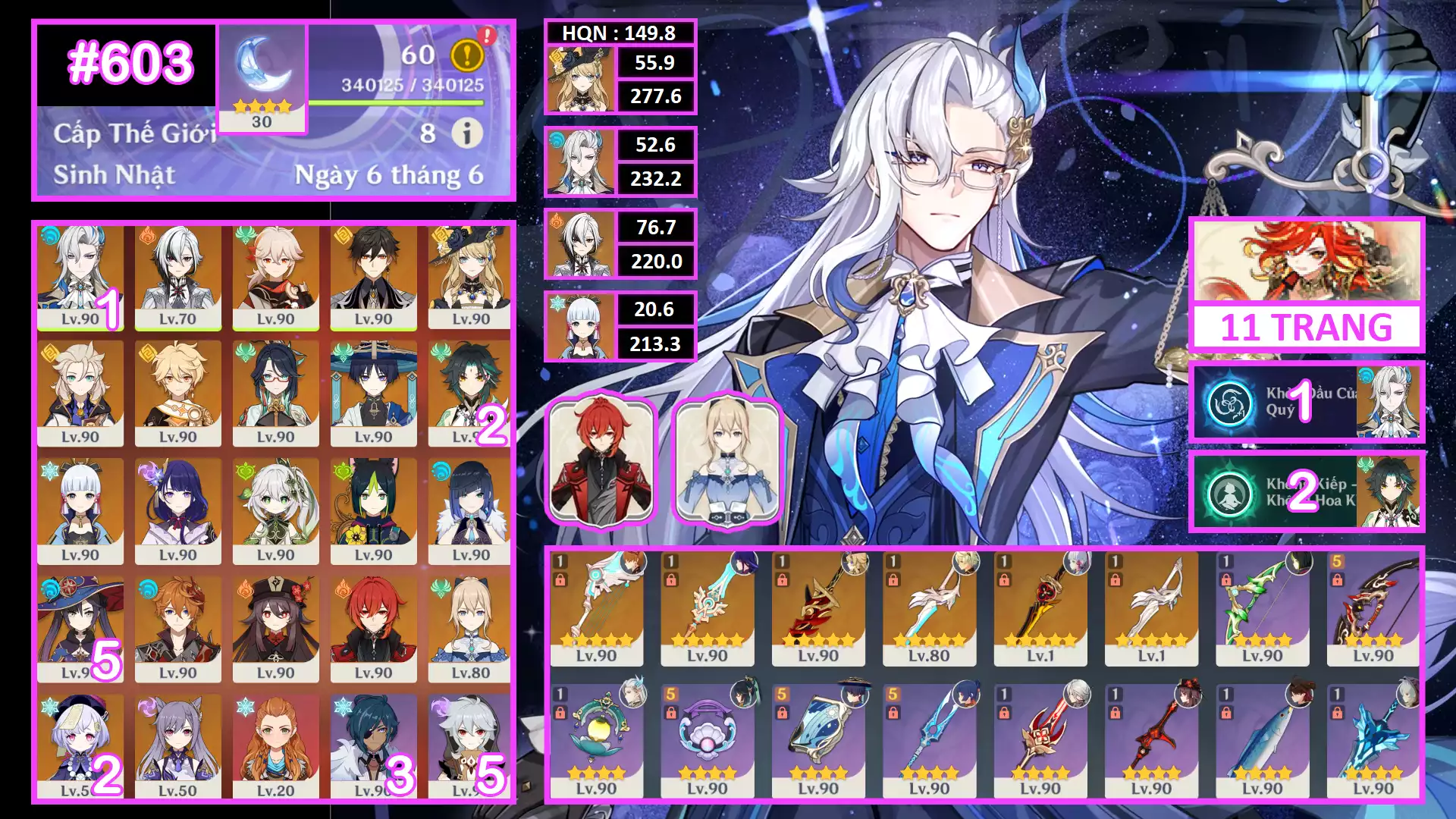 Chi tiết acc Vip #332553