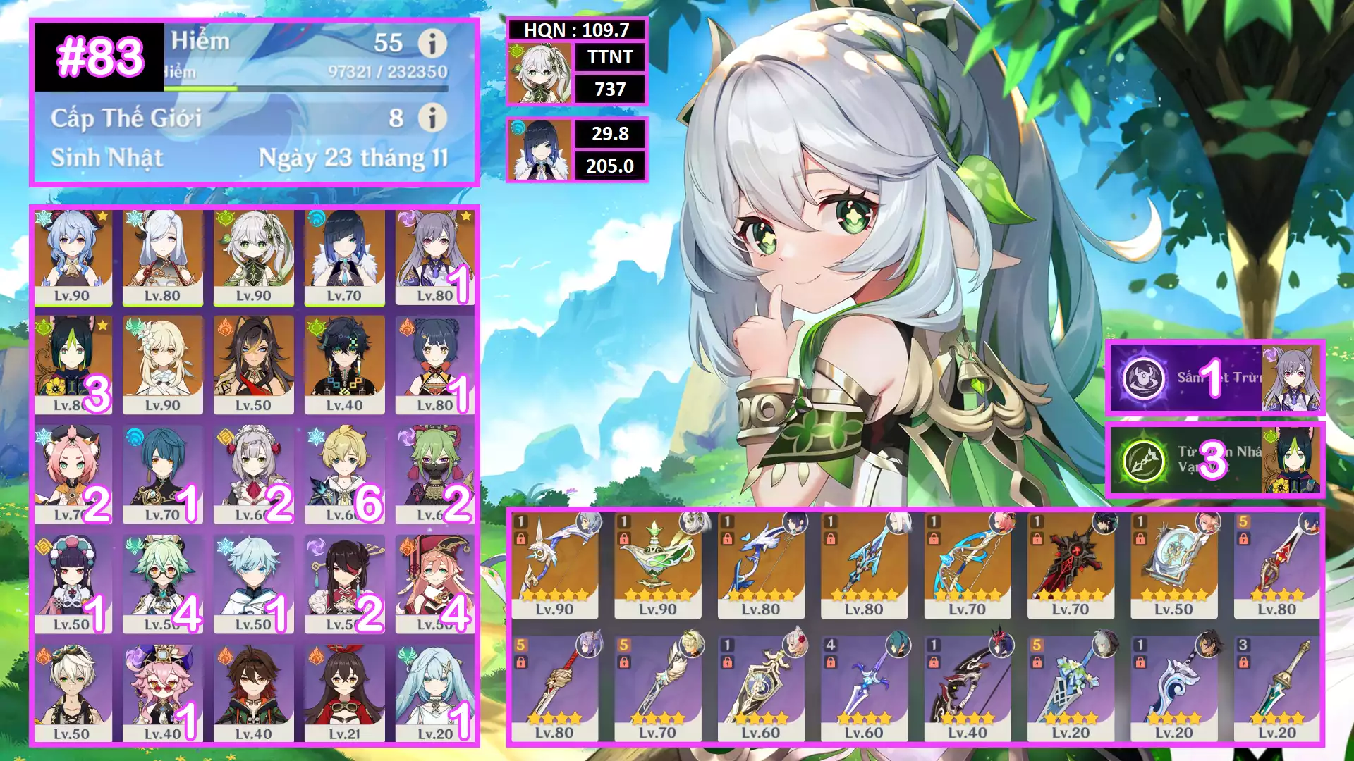 Chi tiết acc Vip #332780