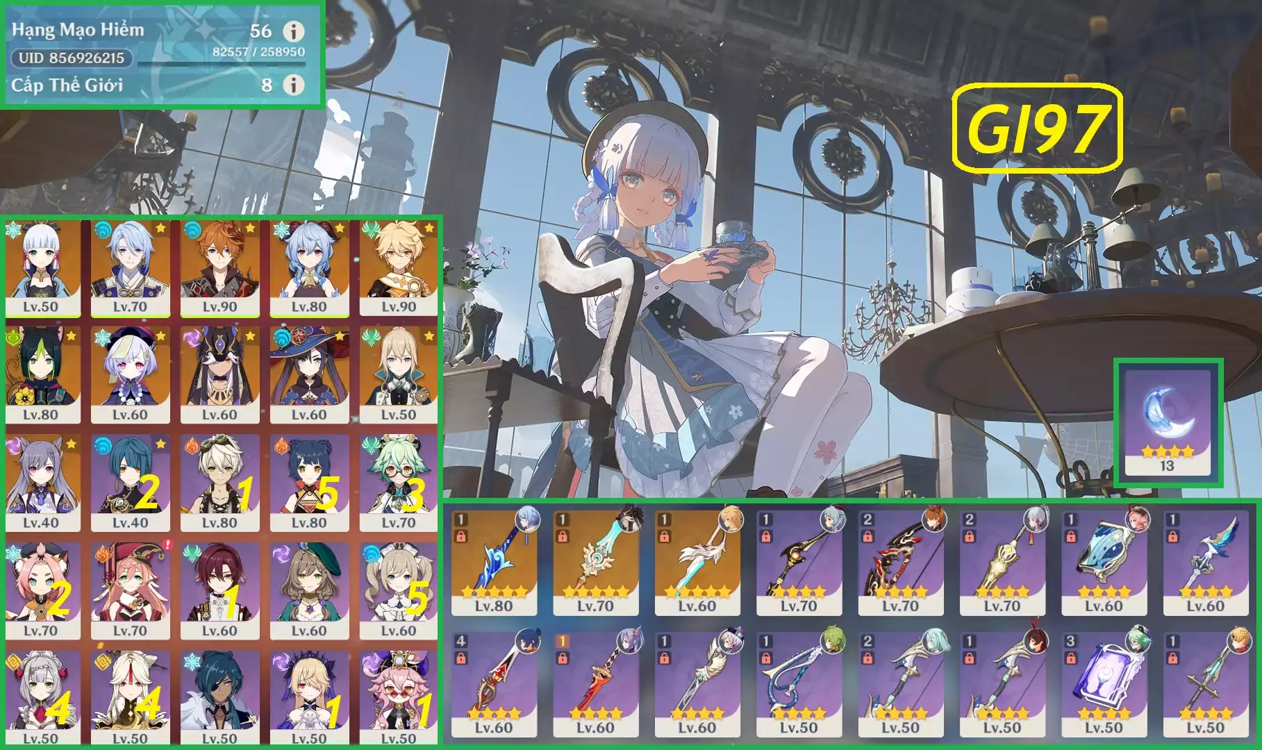 Chi tiết acc Vip #334038