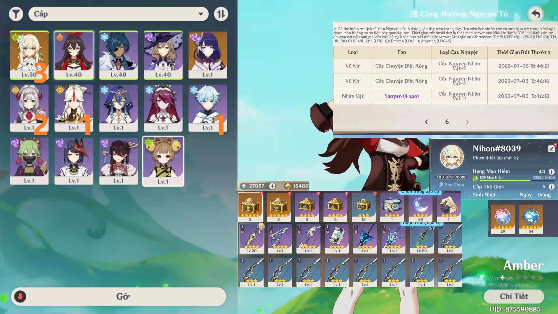 Chi tiết acc Vip #240070