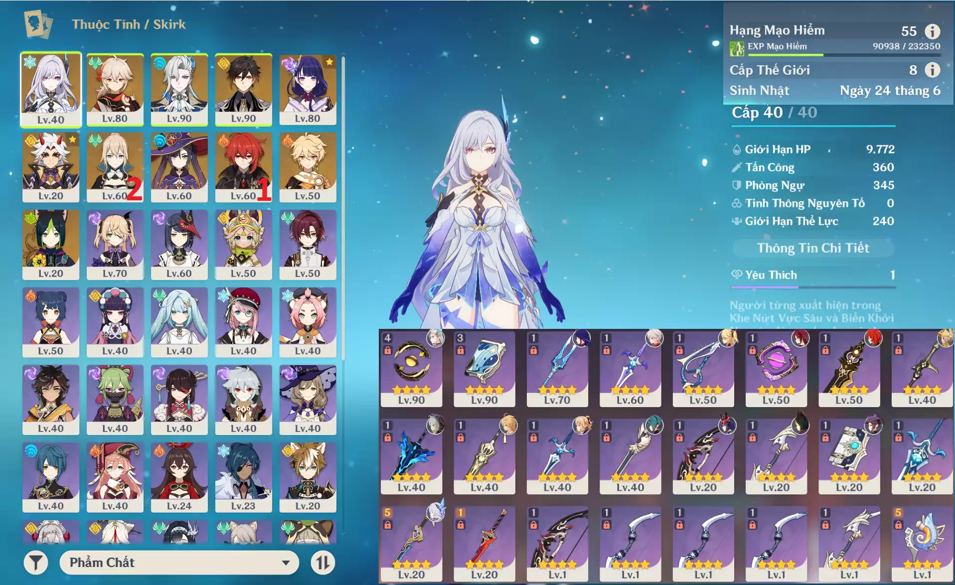 Chi tiết acc Vip #353067