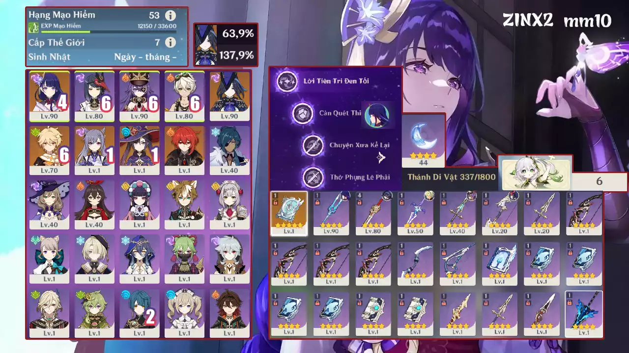 Chi tiết acc Vip #319620