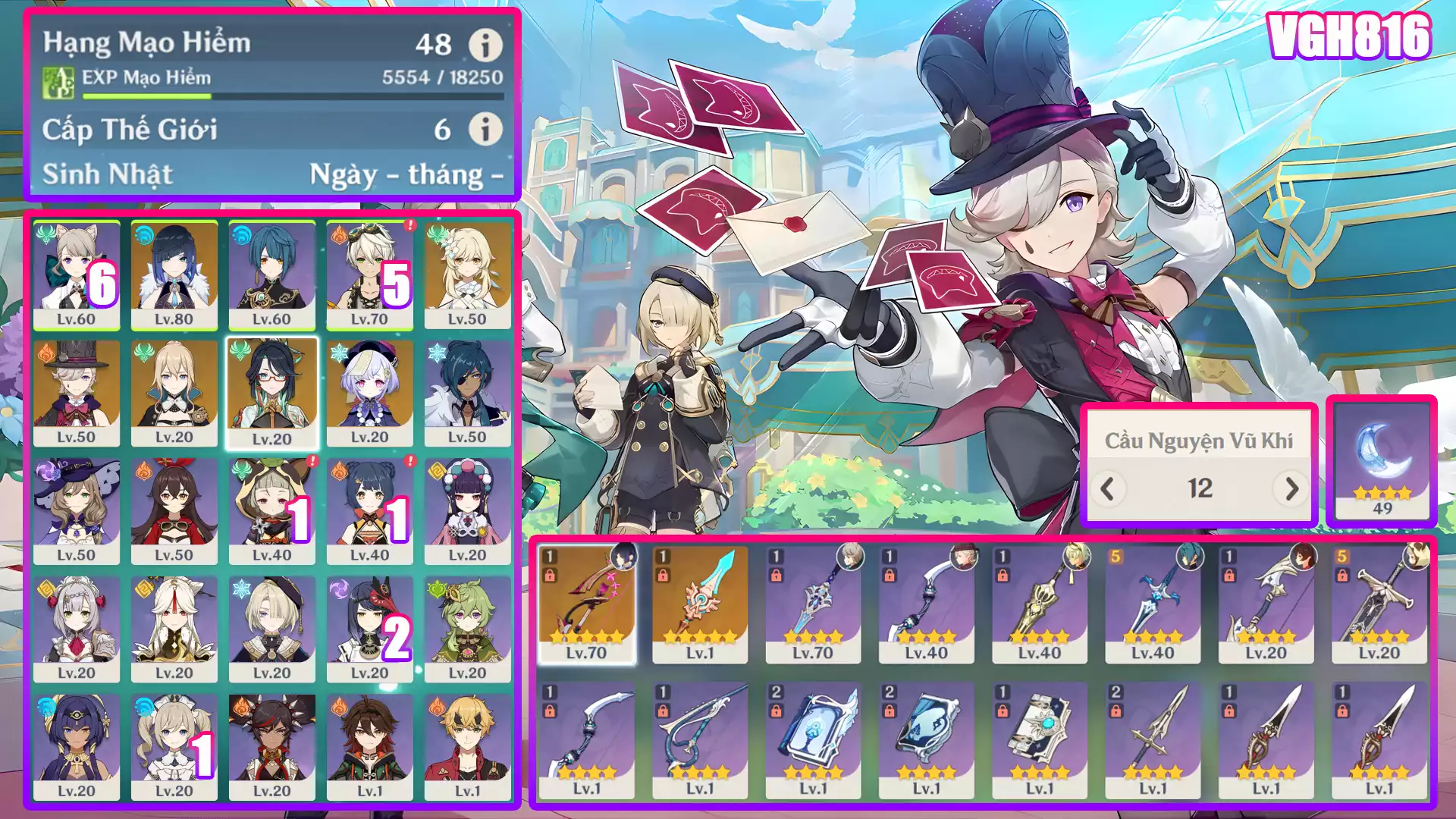 Chi tiết acc Vip #258506